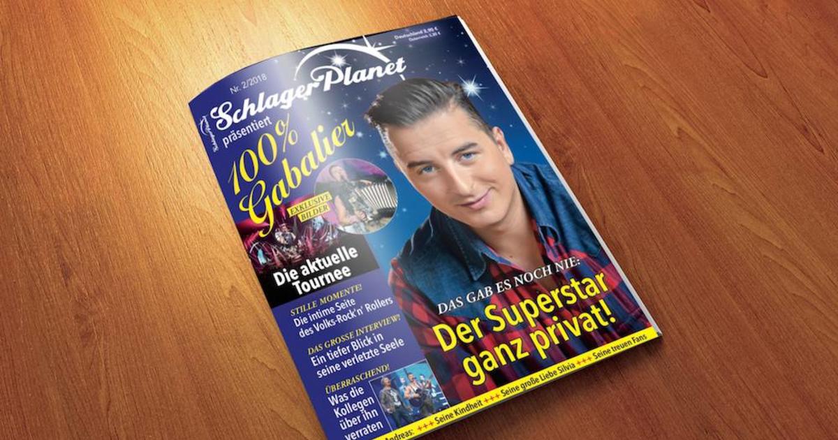 SchlagerPlanet feiert Andreas Gabalier mit eigenem Magazin „100% Gabalier“