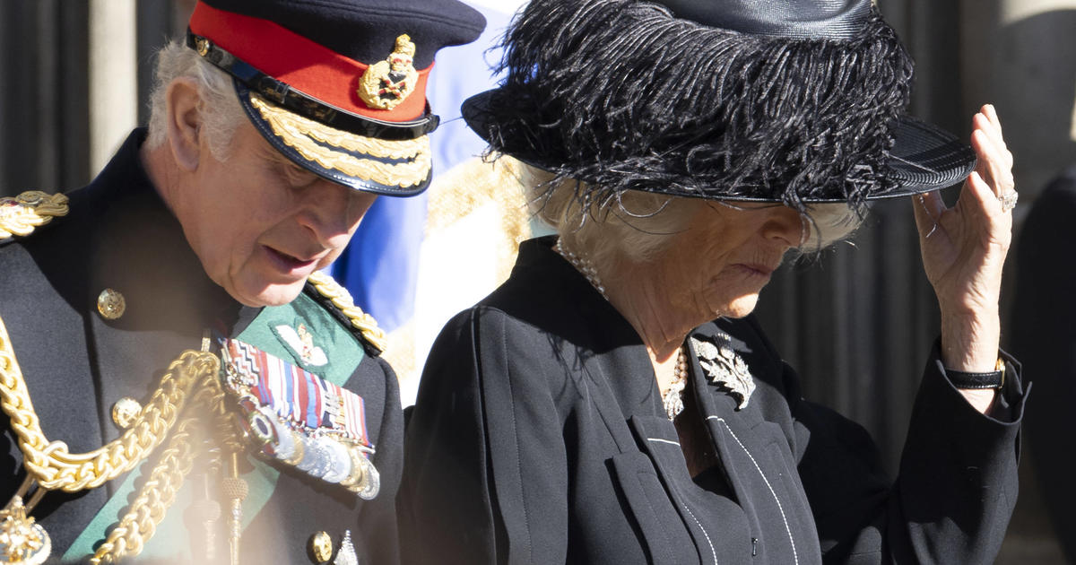 König Charles legte Abschiedsbrief auf den Sarg